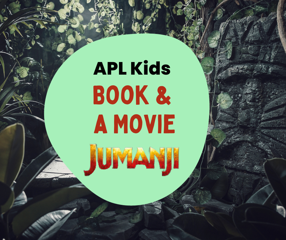 Book and a Movie: Jumanji | Auburn Public Library