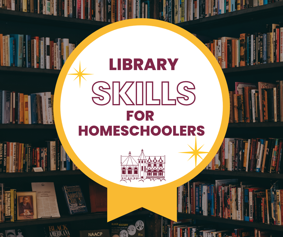 Homeschool Library Skills Tour | Auburn Public Library