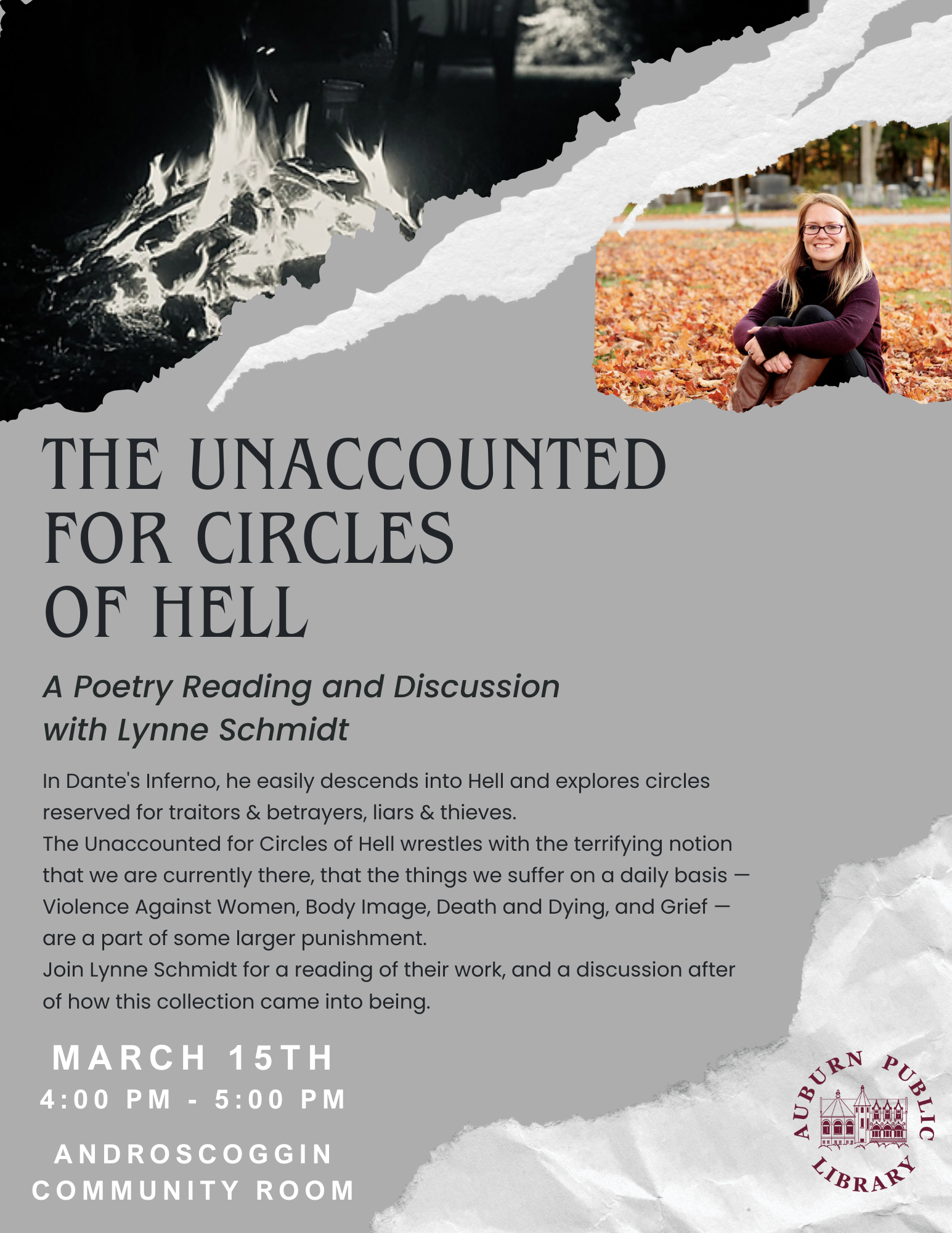 The Unaccounted for Circles of Hell - A Poetry Reading and Discussion ...
